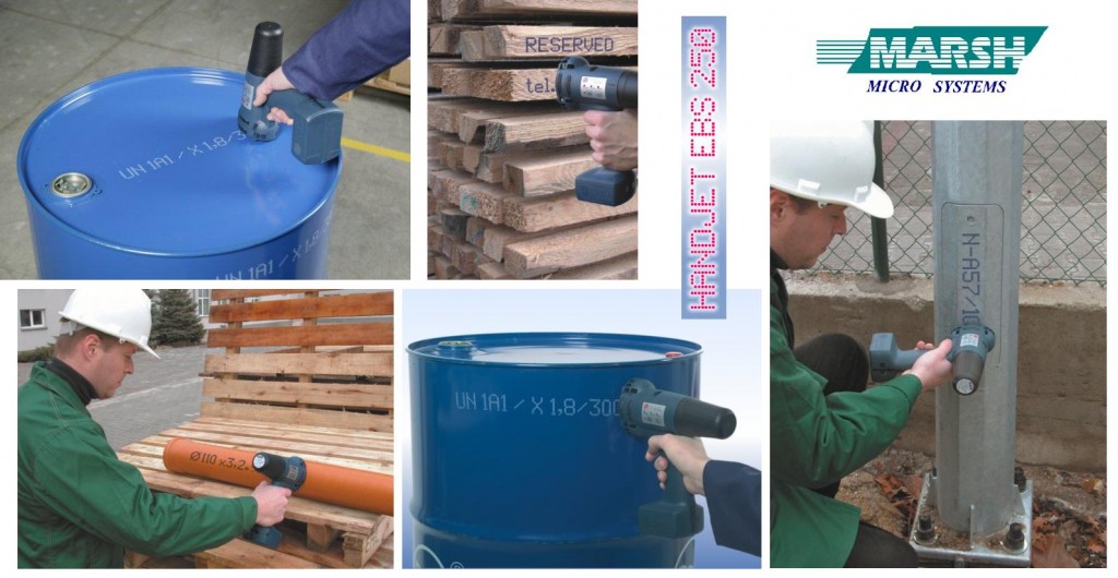 HandJet in action 3 | Marsh Micro Systems