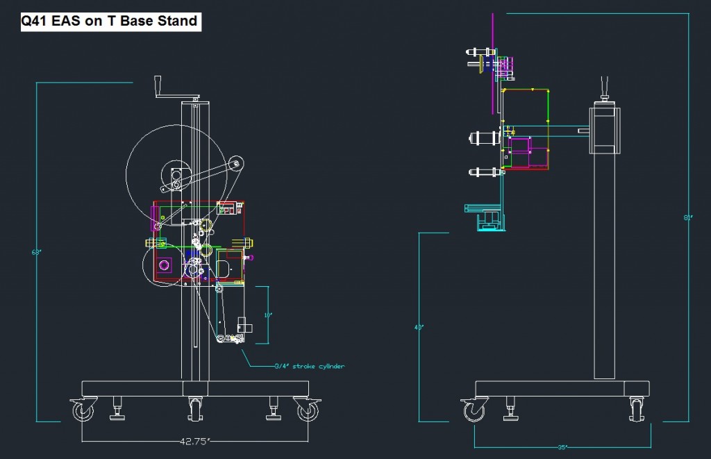 Q41 EAS on stand | Marsh Micro Systems