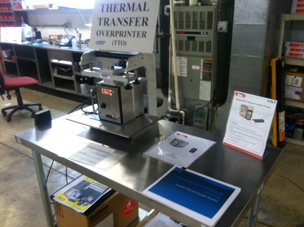 Thermal Transfer Overprinter | Marsh Micro Systems
